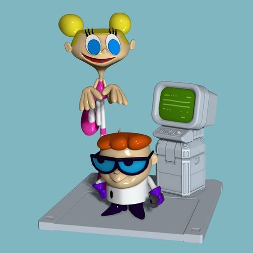 🎨 Dexter & Dee Dee - Dexters Laboratory - Cartoon Network - Fan Art ...