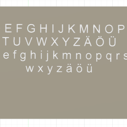 German Alphabet Letters