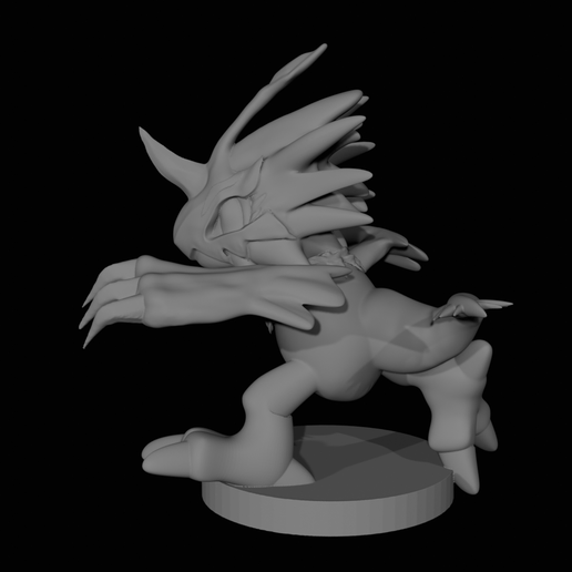 🐉 DIGIMON TCG MEMORY COUNTER Pteromon・ STL File for 3D printing・Cults