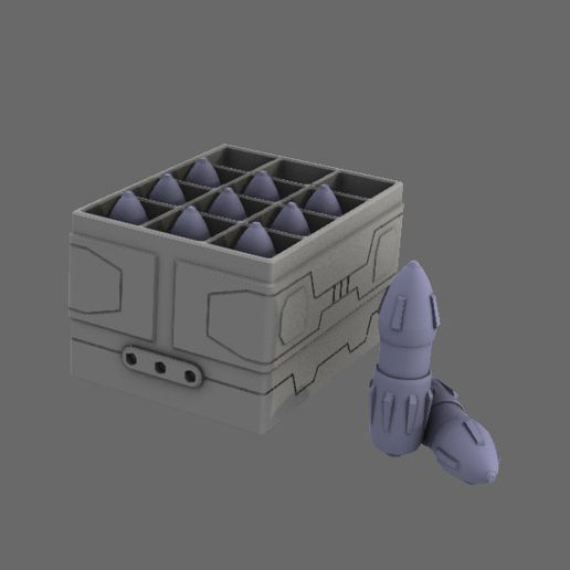 🤖 Missile and Crate for Transformers SS86 Springer・ 3D File for 3D ...