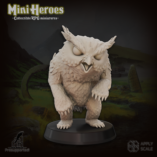 chibi owlbear