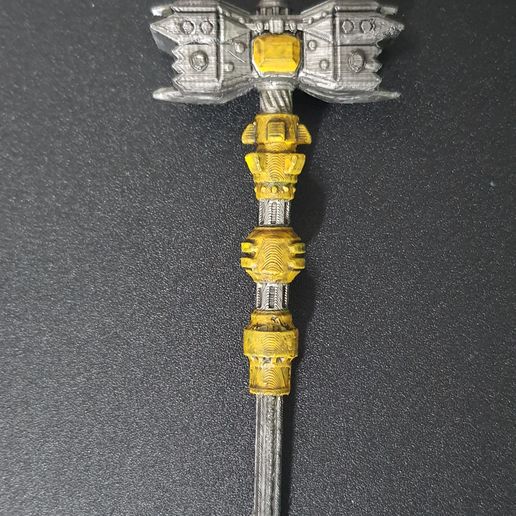 🔨 Bumblebee Battle Hammer TLK・ STL File for ・Cults