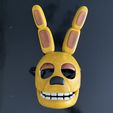 🎃 Spring Bonnie Mask (FNAF / Five Nights At Freddy’s)・ STL File for ・Cults