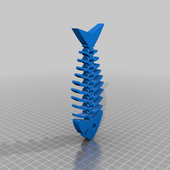 Free STL file skeleton fish 💀 ・3D print object to download・Cults