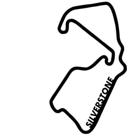 🏍️ Silverstone Circuit Wall Decoration・ 3MF File for 3D printing・Cults
