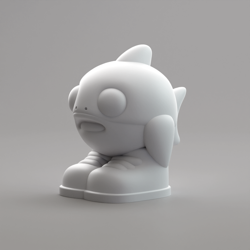 👶 Mini Figura Tralalero Tralala bebe / Baby / Brainrot・Archivo STL para ...