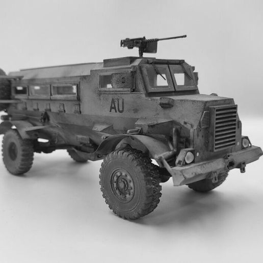 🪖 Vehículo militar CASSPIR MKII escala 1/35 Sudáfrica・Archivo STL para ...