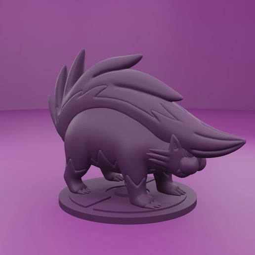🐉 Pokemon No. 435 Skuntank・ STL File for 3D printing・Cults