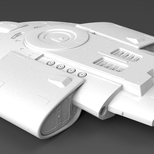 ⭐ Star Trek USS DEFIANT・Free STL File for 3D printing・Cults