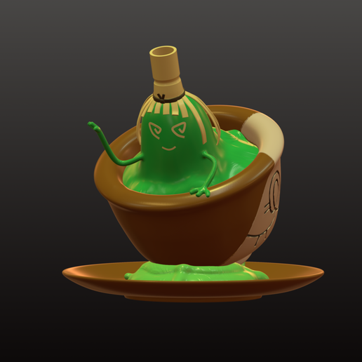 🐉 Sinistcha - Pokemon By Naoka・ STL File for 3D printing・Cults