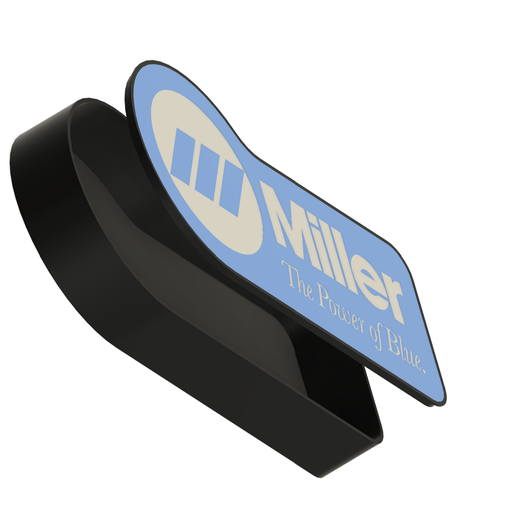 3D file Miller Welding Led Box AMS Light Sign 📦 ・3D printer model to ...