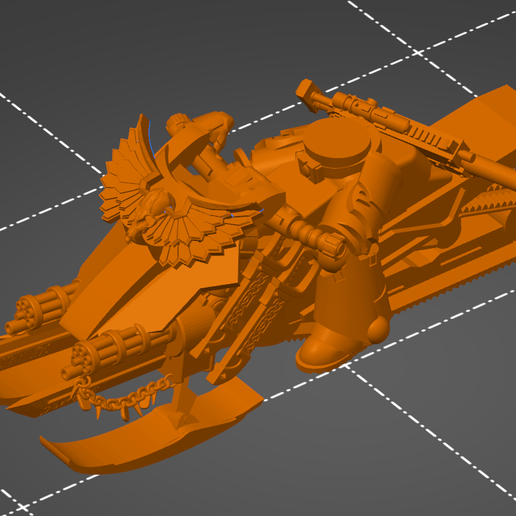 🐺 Outrider Snowmobile (Version 0.5)・Free STL File for 3D printing・Cults