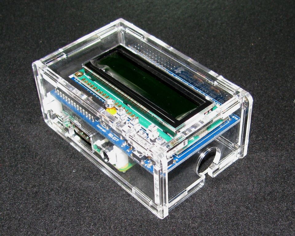 Download free file Raspberry Pi A+/B+ Adafruit LCD Case • 3D printable ...