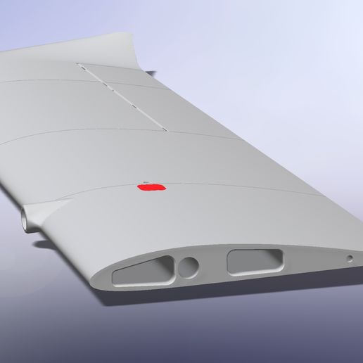 STL file Swale Ridge Merlin VTOL (now with 2 complete model internals ...