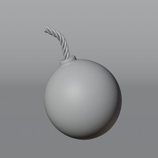 💣 Bomb・ STL File for 3D printing・Cults