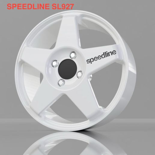 STL file Speedline SL927 1/24 1/18 🛞 ・3D printer design to download・Cults