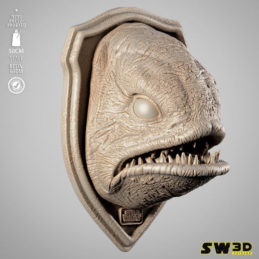 🗿 BLURRG WALL - TESTED AND READY FOR 3D PRINTING・ 3D File for 3D ...