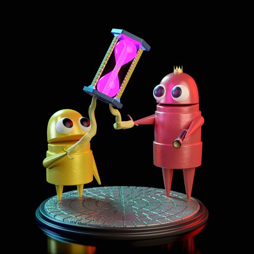 🤖 Robot Harvester (Hourglass) - R.E.P.O.・ 3D File for 3D printing・Cults