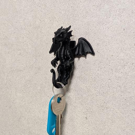 🐉 DRAGON WALL HOOK・ 3MF File for 3D printing・Cults