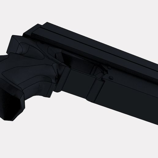 🔫 Gravitational Beam Emitter Pistol from "BLAME!"・ STL File for ・Cults