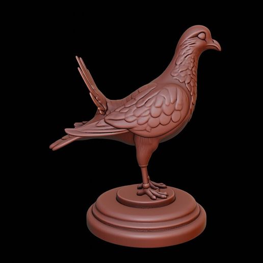 3D file Pigeon Animal Figure Printable 👤 ・3D printable design to ...