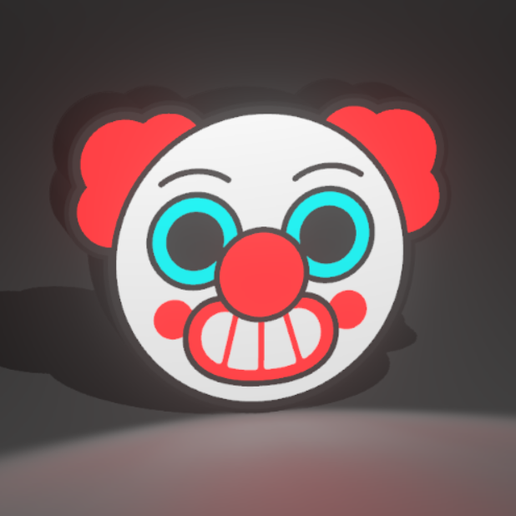 🧷 PIN Brawl Stars Clown Lamp - LED Light AMS・Fichier 3MF pour ...
