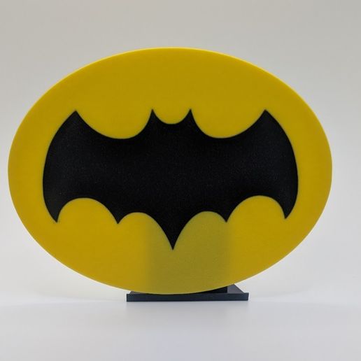 👾 Batman 1966 TV Series Emblem・Free STL File for 3D printing・Cults