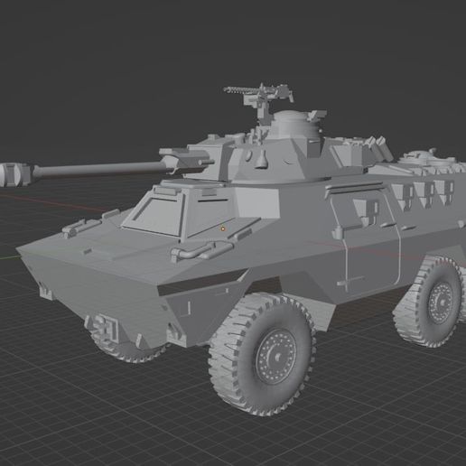 🪖 RATEL 90 90MM 1/72 SCALE・ STL File for 3D printing・Cults