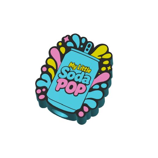 🥫 Soda Pop Can Straw Topper 2 sizes 3MF file included 2 colors!・ 3D ...