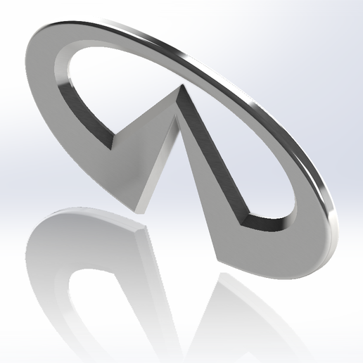 ♾️ Infinity (Car) Logo・ STL File for 3D printing・Cults