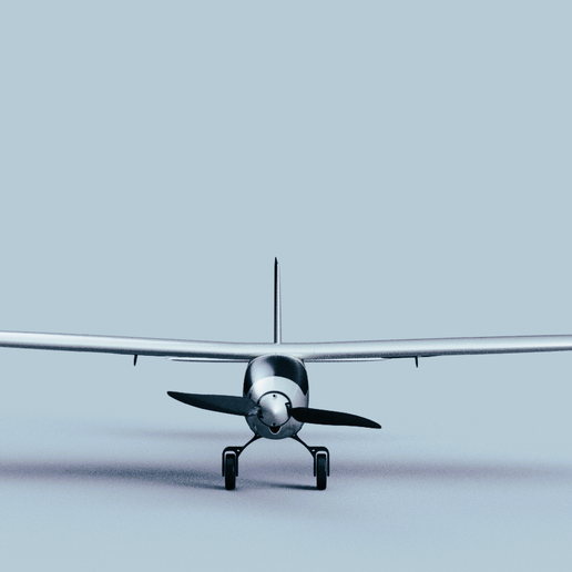 🛸 Fixed-wing Drone・ STL File for 3D printing・Cults