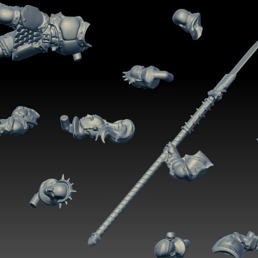 3D file golden troops 🫡 ・3D printing template to download・Cults