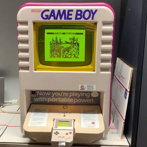 🖨️ Nintendo Gameboy Kiosk -UPDATE 1-・ STL File for 3D printing・Cults