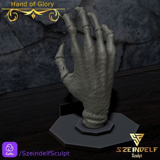 Hand of Glory - Harry Potter・ 3D File for 3D printing・Cults