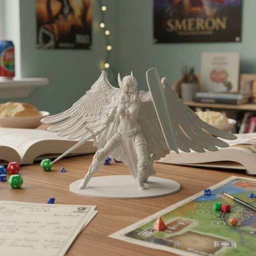🗡️ Valkyrie・ STL File for 3D printing・Cults