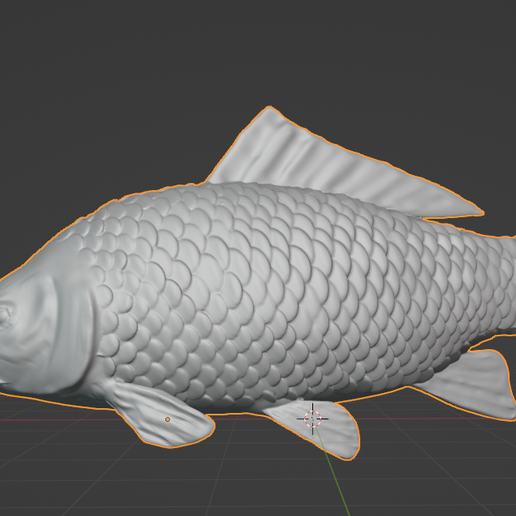 STL file carp fish 🎏 ・3D print model to download・Cults