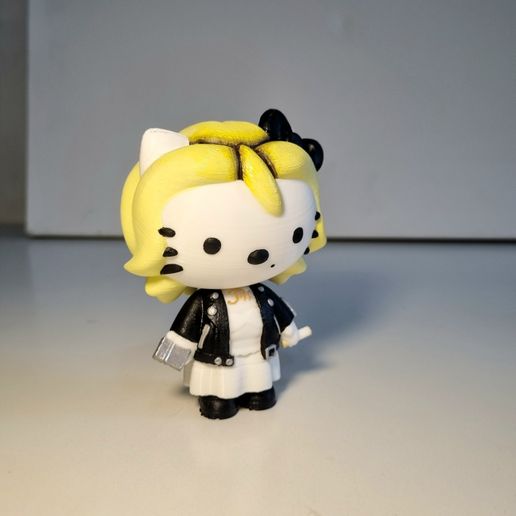 3D printing HELLO KITTY TIFFANY - BRIDE OF CHUCKY • made with Ender V3 ...