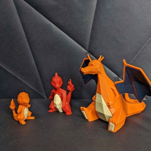 🐉 Low Poly Pokemon Collection Generation 1・ 3D File for 3D printing・Cults