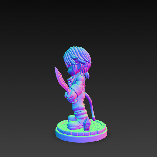 🗡️ Zidane Final Fantasy 9・ STL File for 3D printing・Cults