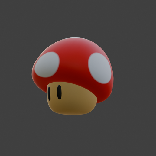 🍄 Champiñón - Mario Bros・Archivo STL Gratis para Impresión 3D・Cults