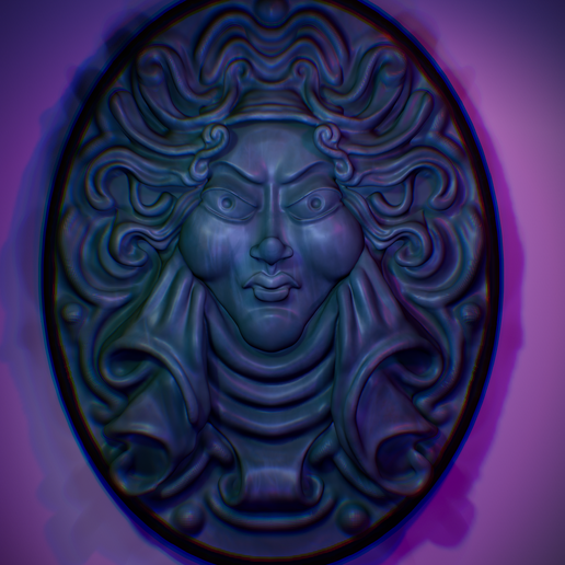 👾 Crossed Leota・ STL File for 3D printing・Cults