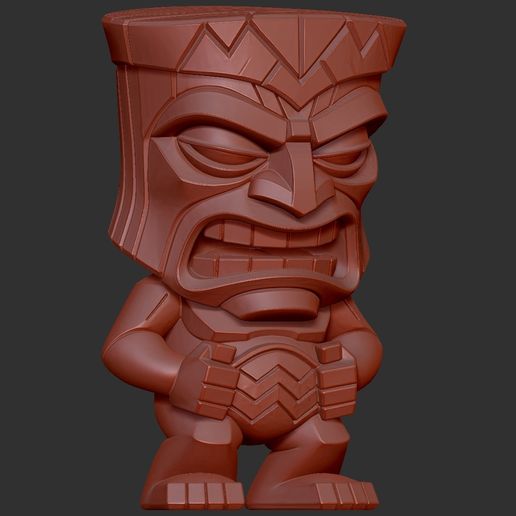 🎬 Tiki Idol・ STL File for 3D printing・Cults