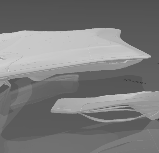 🧑‍ ️ STO - Federation - Mars-class Pilot Escort・Free STL File for 3D ...