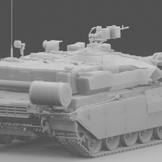 🔫 T-84 Yatagan with 120mm gun and bustle autoloader・ STL File for 3D ...
