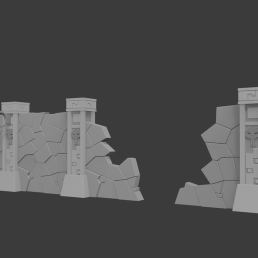 🎲 Spearhead lizardmen terrain・ STL File for 3D printing・Cults