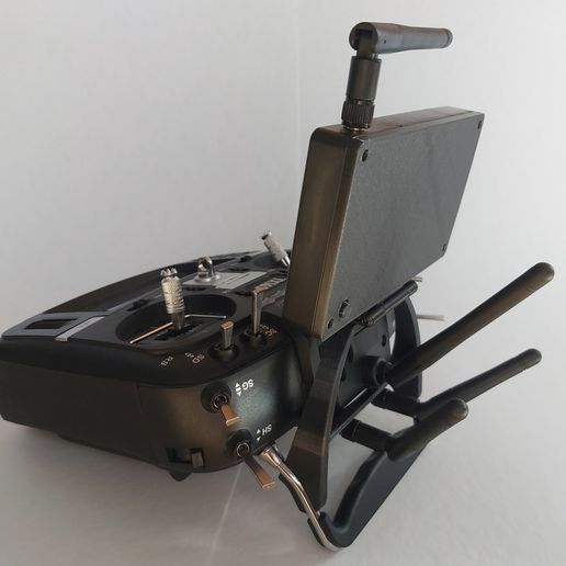 🚁 FPV Monitor Mount Holder & Foldable Stand (Radiomaster TX16S, Jumper ...
