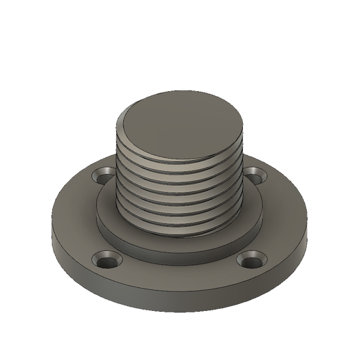 🧞‍♂️ 1 1/4 8tpi Chuck Wall Mount・ STL File for 3D printing・Cults