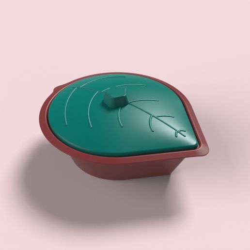 STL file Leaf Jar 🫙 (OBJ, STEP, and STP)・3D printing model to download ...