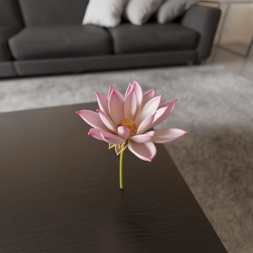 🪷 lotus flower・ 3D File for 3D printing・Cults