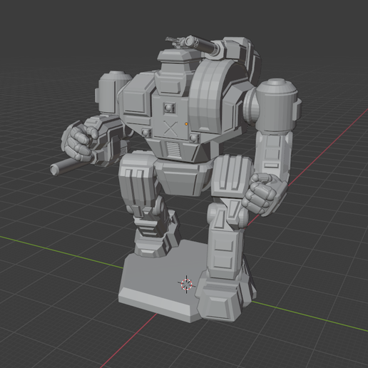 🧸 Chaser Battlemech・Free 3D File for ・Cults